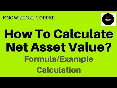 Net Asset Value | Net Asset Value Formula | Net Asset Value Calculation / Calculator