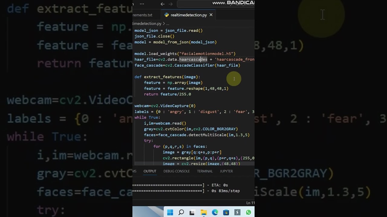 Face Emotion Detection using ML & Deep Learning #coding #machinelearning #deeplearning #python