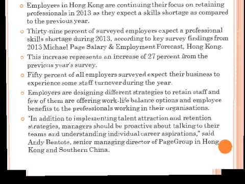 Hong Kong to retain professionals this year