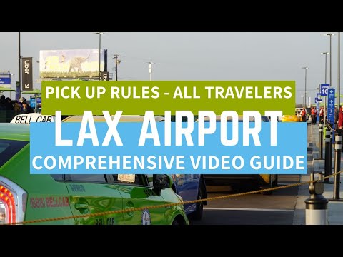 Los Angeles (LA) | LAX Airport Arrival: Rules for Ground Transport Pickup - All Terminals