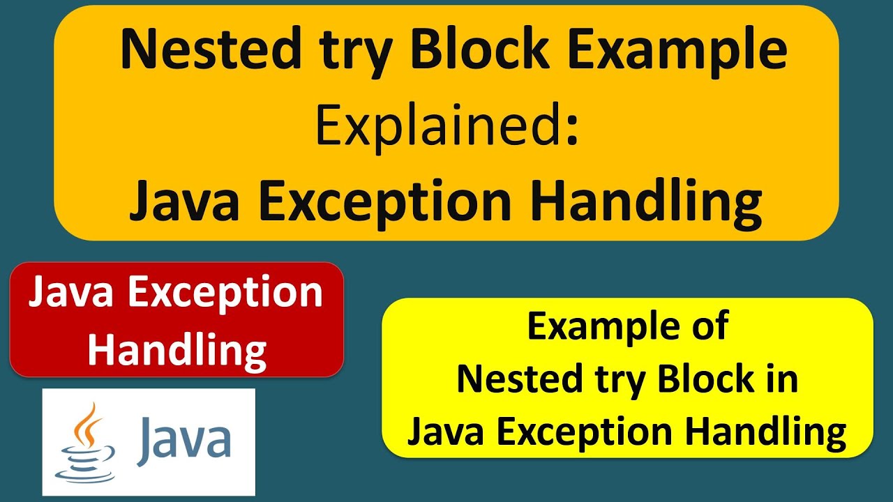 Nested try Block Example Explained: Java Exception Handling