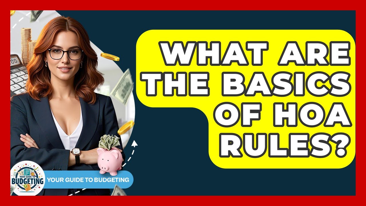 What Are The Basics Of HOA Rules? - Your Guide to Budgeting