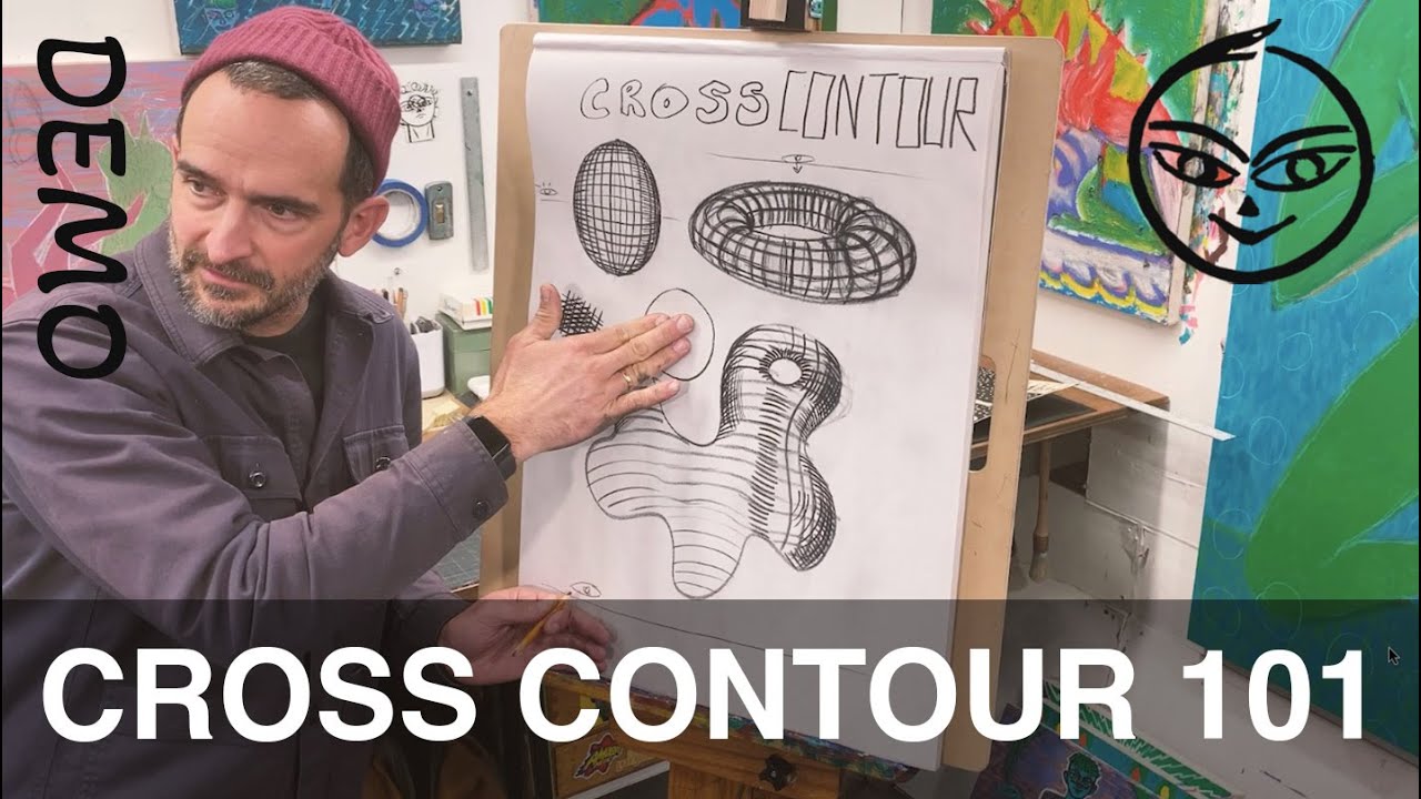 Learn Cross Contour Drawing in 15 minutes