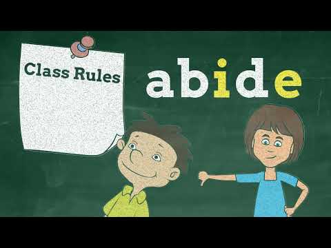 Long i Words with i-e, Spelling Vocabulary Words