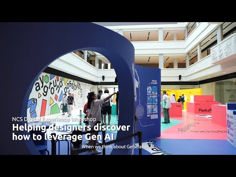 NCS NEXT X Singapore Design Week 2023: Gen AI Unveiled