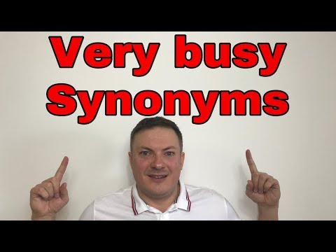 Get busy synonyms