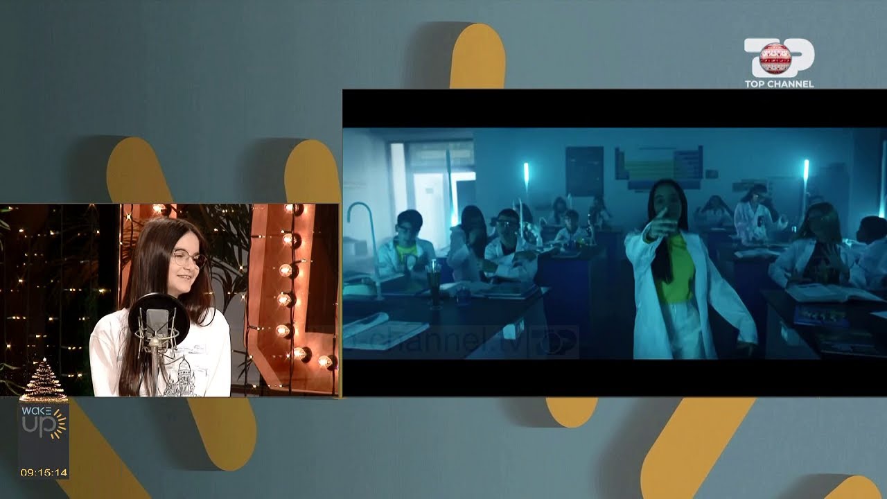 Wake Up/ Anna Gjebrea flet për emocionet e përfaqësimit të Shqipërisë ...