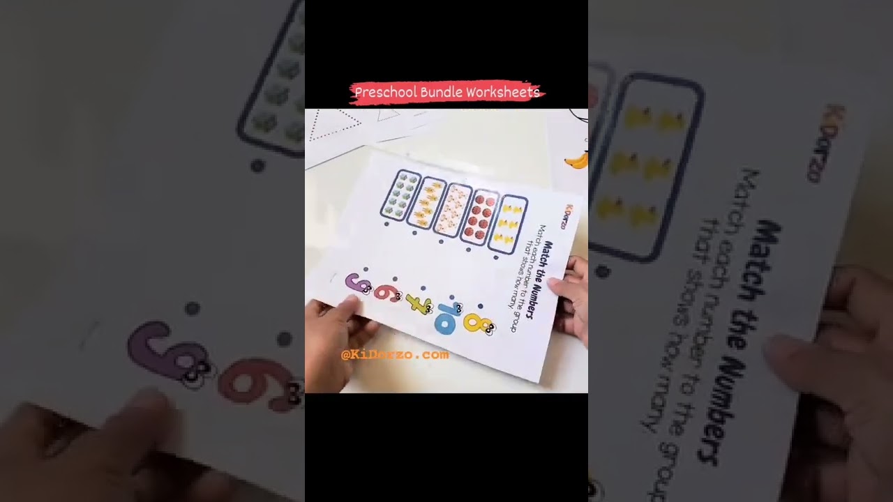 Preschool Printable Bundle for 3-5 year olds