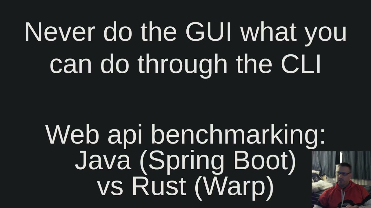 Web api benchmarking: Java (Spring Boot) vs Rust (Warp)