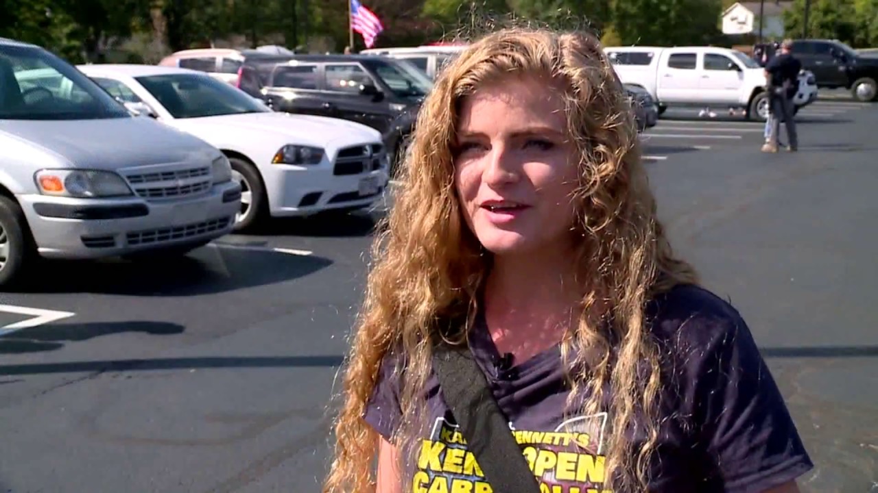 Kent State's 'gun girl' vows to campus return after open carry demonstration