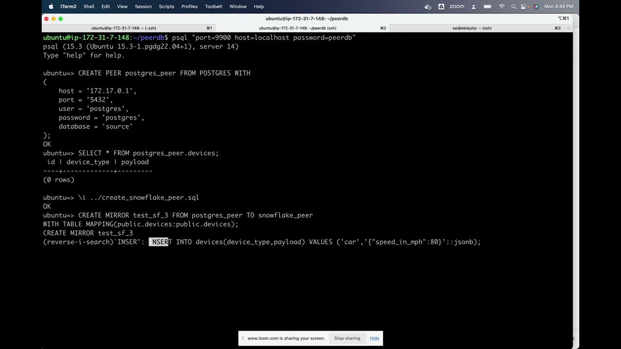 PeerDB - Real time CDC from PostgreSQL