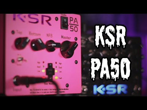 KSR PA50 (6L6) - Compact Power Amp | Reverb