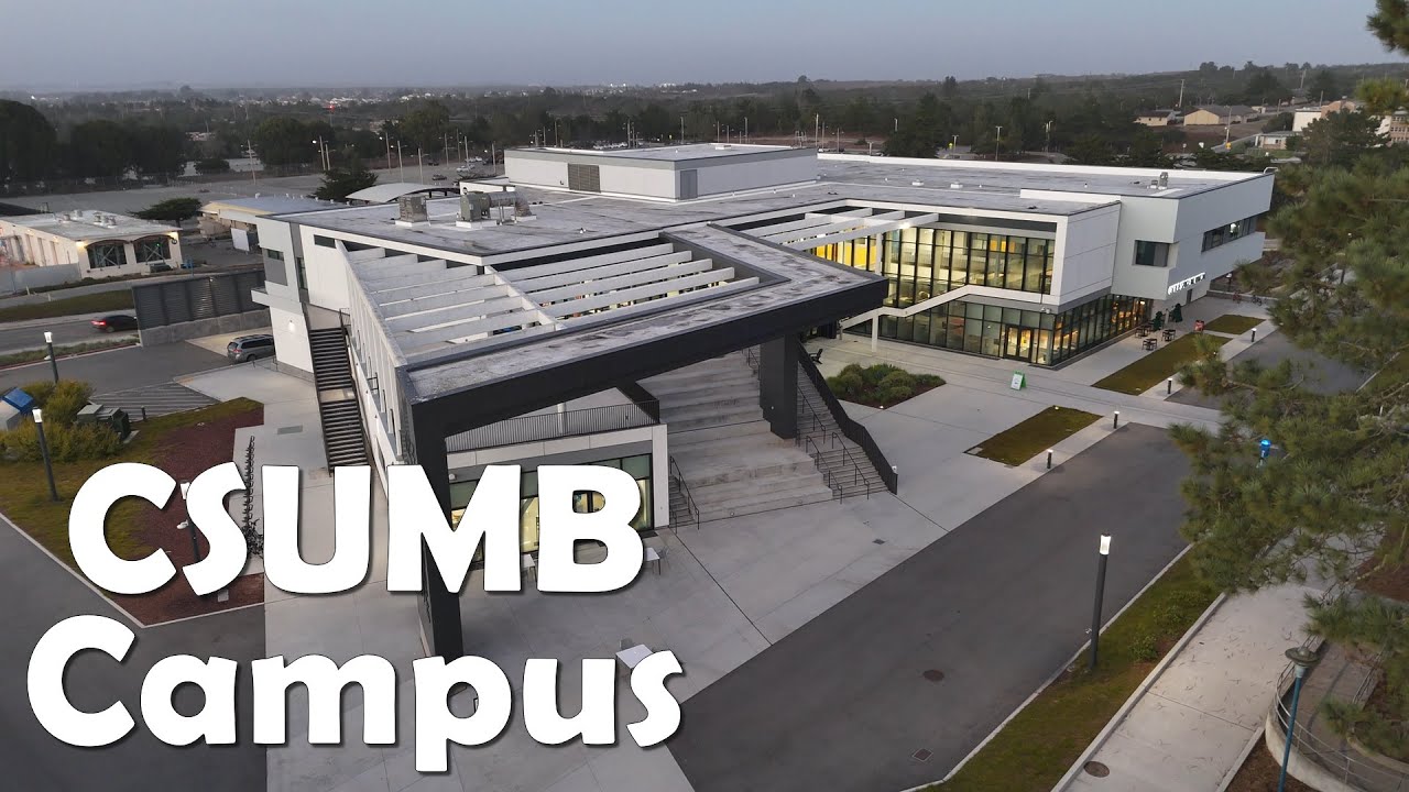 California State University, Monterey Bay | CSUMB | 4K Campus Drone Tour