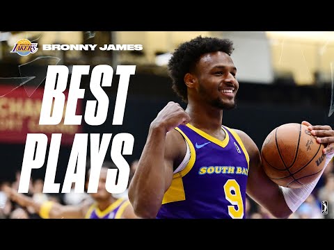 Bronny James’ Top Plays Of The 2024-25 Season