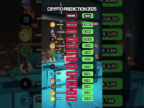 ”¿Cuánto Valdrán las Criptomonedas en 2025? 🚀 Predicciones Impactantes”