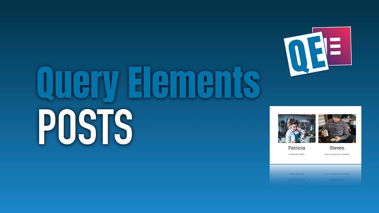 Posts widget - Query Elements