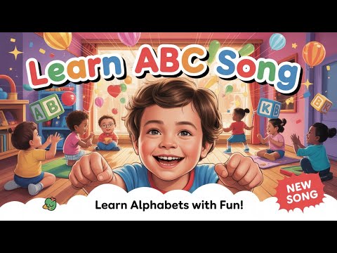 ABCD Song β Easy & Fun for Kids | Nursery Rhymes & Toddler Kids Songs #Jonathan'sWorld