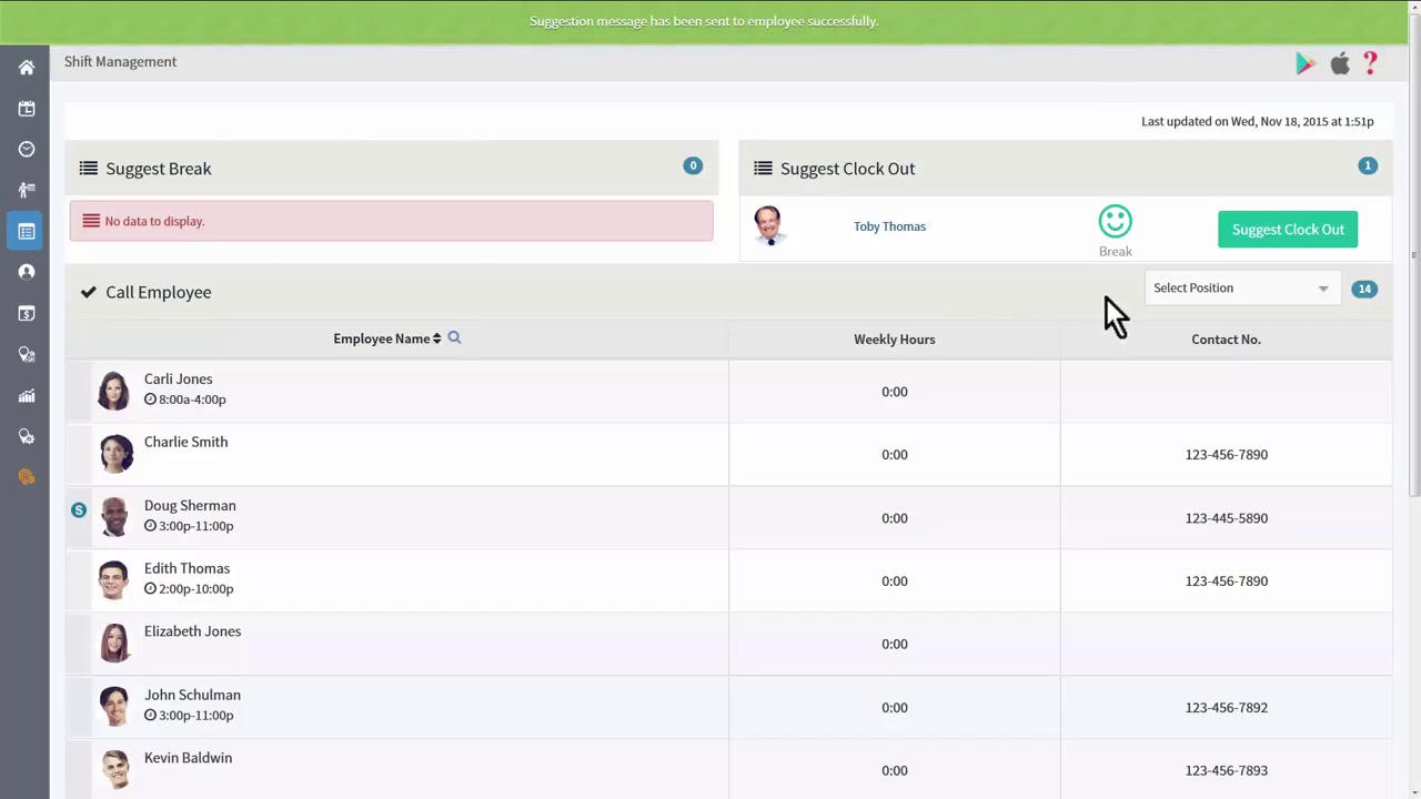 Shift Management Overview