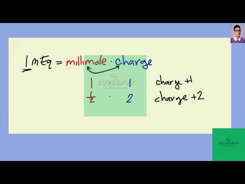 [Biology] One milliequivalent of a ferric (III) ion (Fe+3) is equal to how many millimoles? a. 0.13