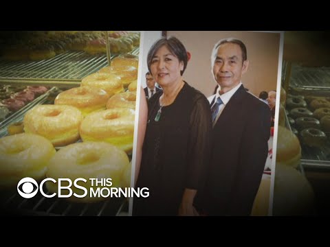 After brain aneurysm, beloved doughnut shop owner returns to work