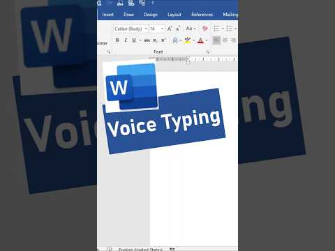 ✨ Voice Typing in MS Word – No More Typing! 🎤💻