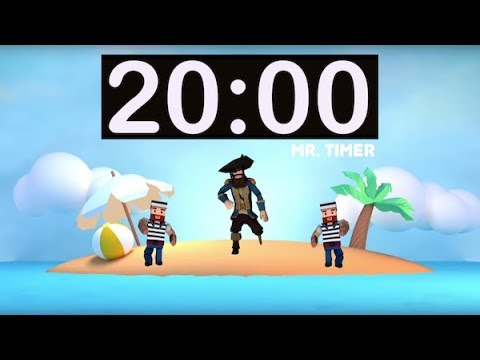 20 Minute Timer with Music! Timer for Kids, Classroom, Homework, Kindergarten, Preschool, Fun!