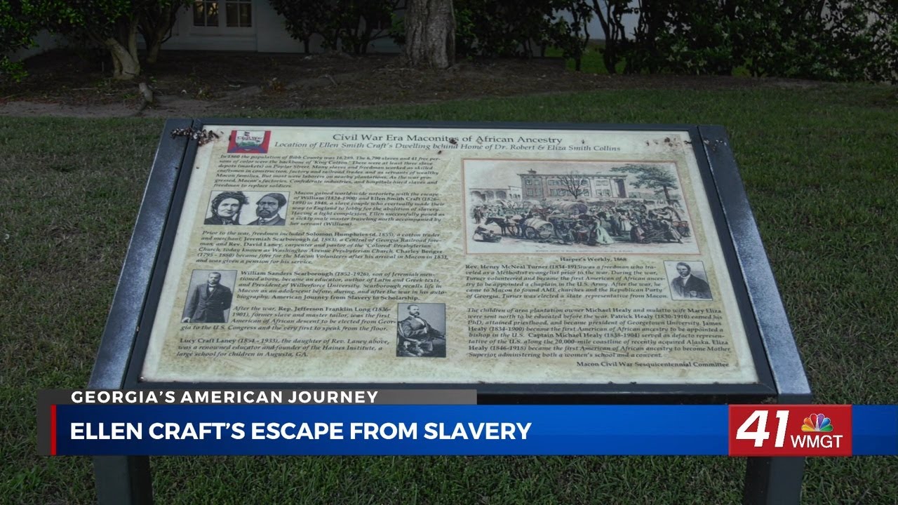 Ellen Craft’s daring escape from slavery - Georgia’s American Journey