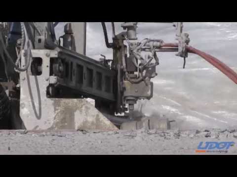 "Hydro Demolition" Is What Happens When Water Does a Jackhammer's Job