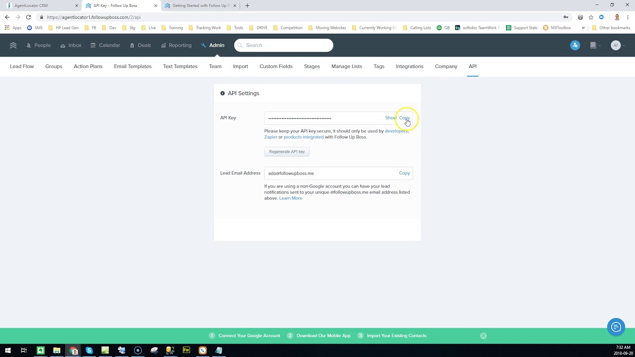 AgentLocator Follow Up Boss Integration