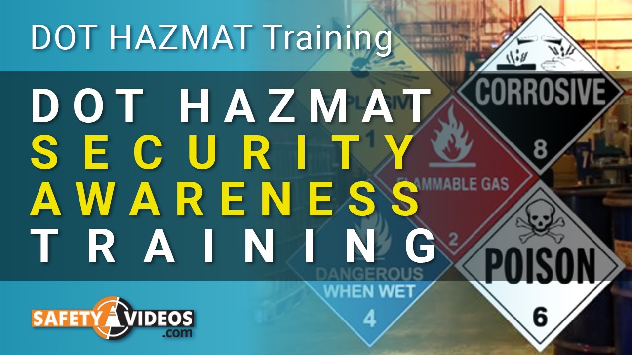 DOT HAZMAT Security Awareness