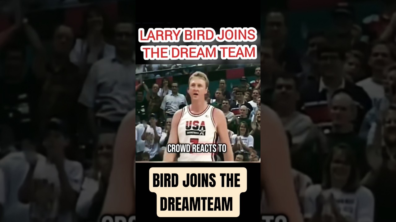 LARRY LEGEND joins the dreamteam! #explore #nba #larrybird #dreamteam #magicjohnson #michaeljordan