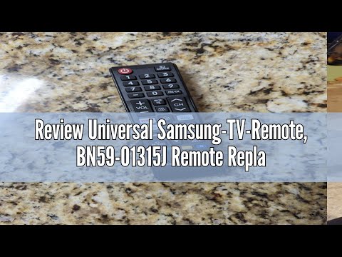 Review Universal Samsung-TV-Remote, BN59-01315J Remote Replacement for All Samsung LCD LED HDTV 3D S