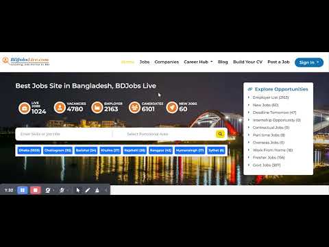 Best Jobs Site in Bangladesh, BDJobs Live