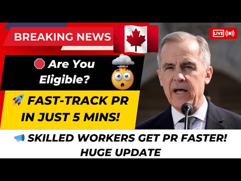 Fast Track PR for Construction Workers! 🇨🇦 Major Canada Immigration News