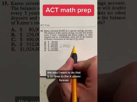 ACT Math practice question of the day 26