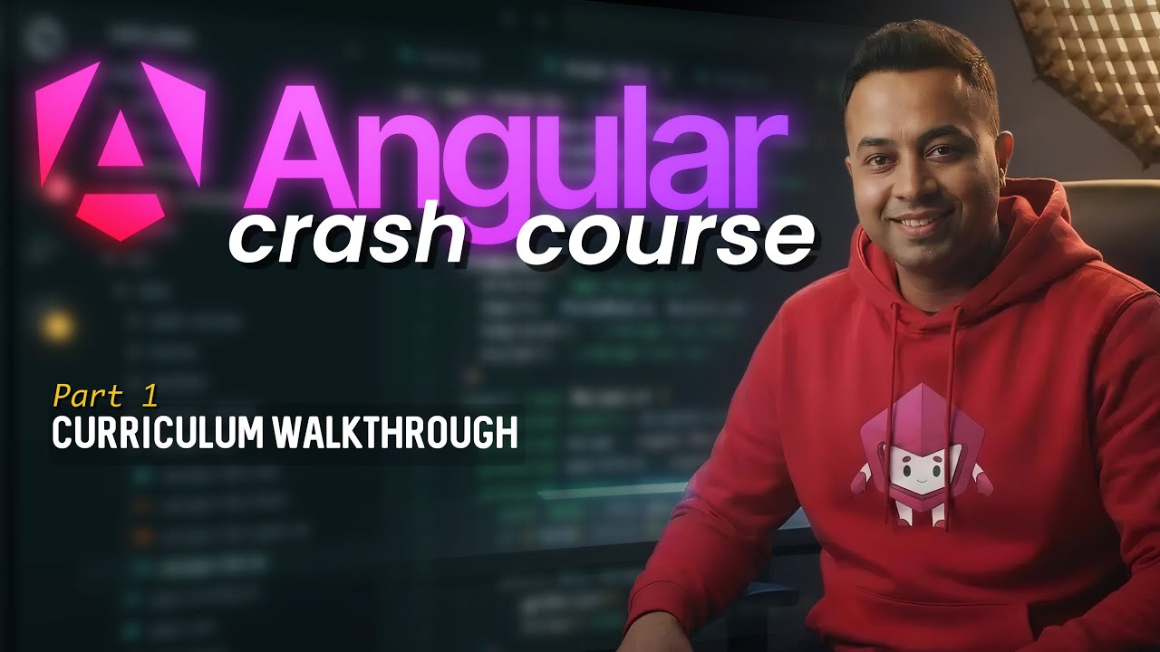 Angular crash course with Gemini AI  & AI Tutor  | 2026  🔥 - Part 1  | Curriculum & walkthrough