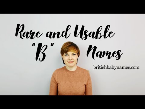 Rare and Usable B Names