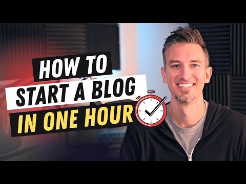 How to Start a Blog in One Hour (Step-by-Step Tutorial)