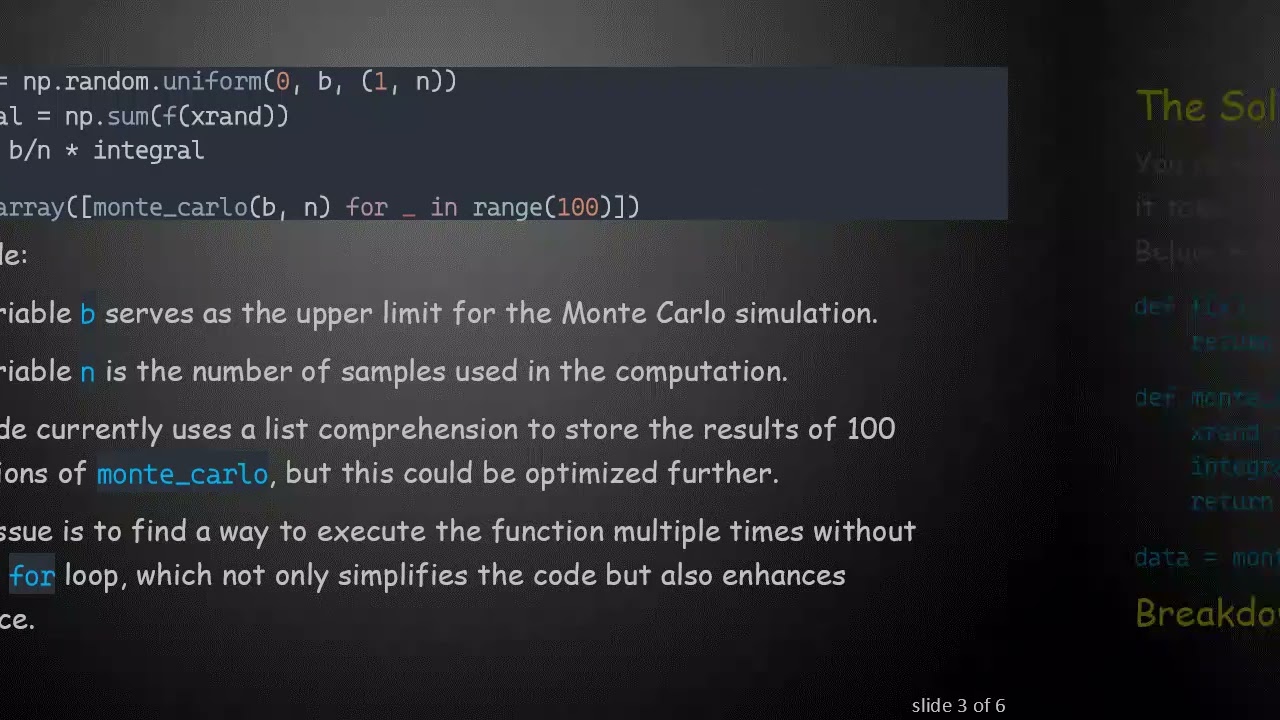 Optimizing NumPy Performance: Creating Arrays Without for Loops
