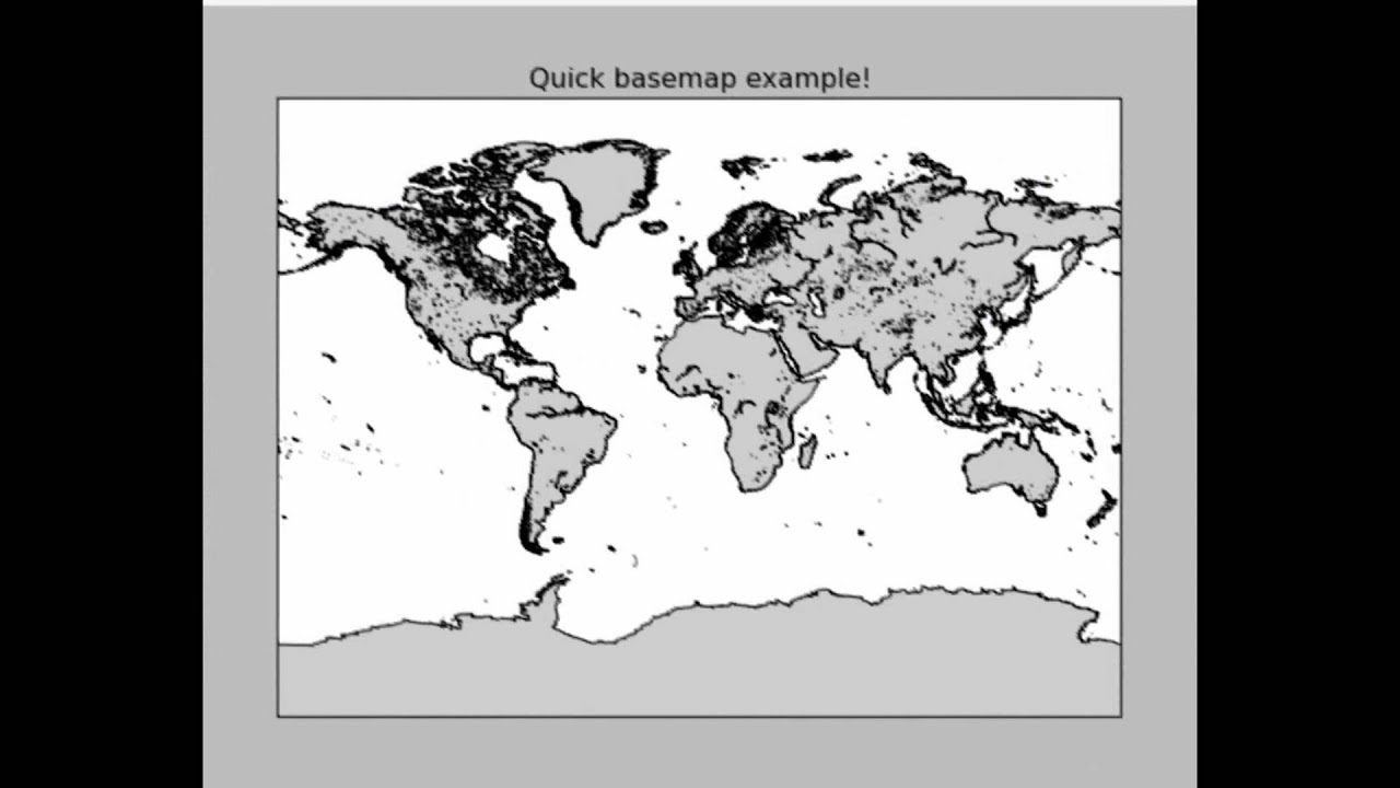 Geographical Plotting with Python Part 2 - Some customization
