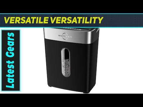 BONSEN S3101 Crosscut Paper Shredder – The Best Compact High-Security Shredder for Home and Office \
