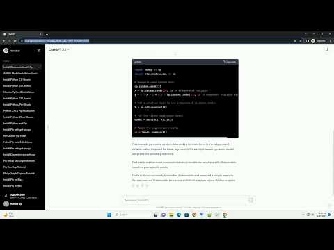 how to install statsmodels in python using pip