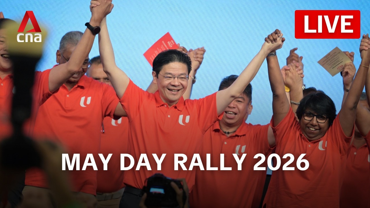 [LIVE] PM Lawrence Wong delivers May Day Rally 2026 speech