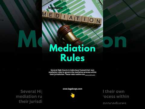 Mediation Rules
