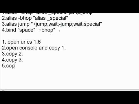 Steam Community :: Video :: Bhop script [TUTORIAL]