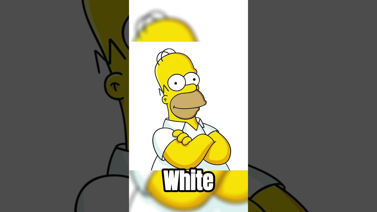 What Race Are These Cartoon Characters #shorts