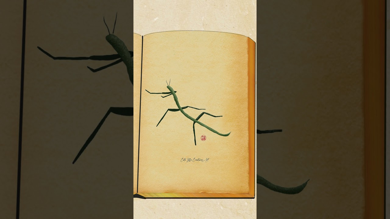 The Making of stick insect Willow #howto #makingof by Cute Little Creatures Art