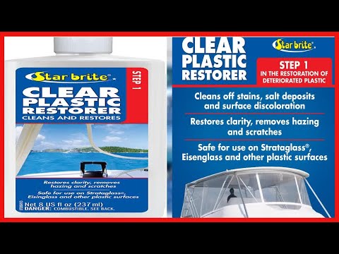 Great product - STAR BRITE Clear Plastic Restorer & Clear Plastic Polish - A Two-Step System To Ren