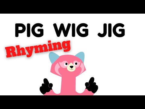 Rhyming - Rhyming words for kids - Rhyming words for children