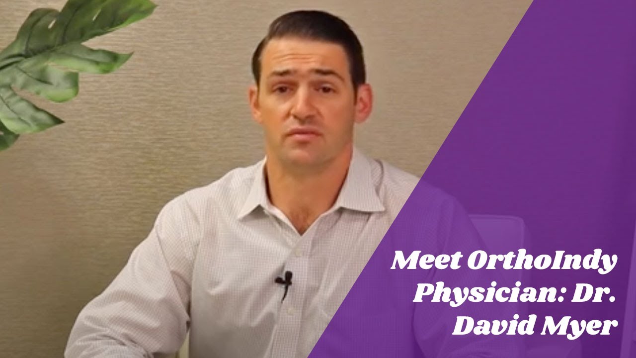 Meet OrthoIndy Physician: Dr. David Myer
